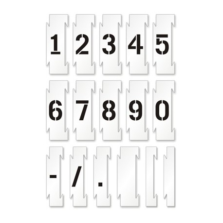 sabloane vopsire cifre, sablon pvc pt vopsire, vopsire cu sabloane ...